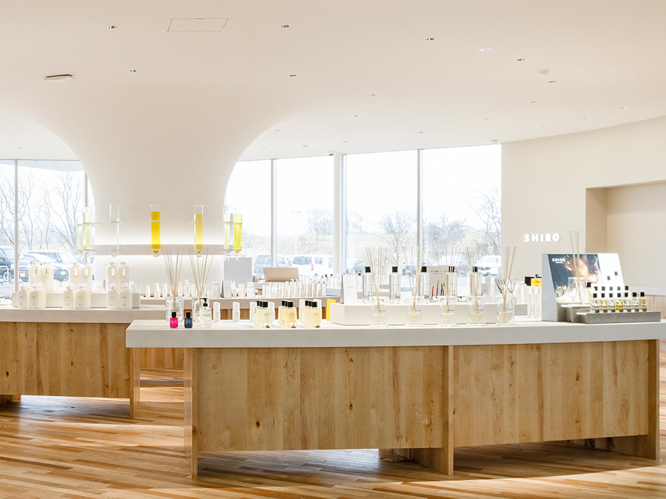 SHIRO 砂川本店 | 北海道 | ショップ | SHIROオフィシャルサイト